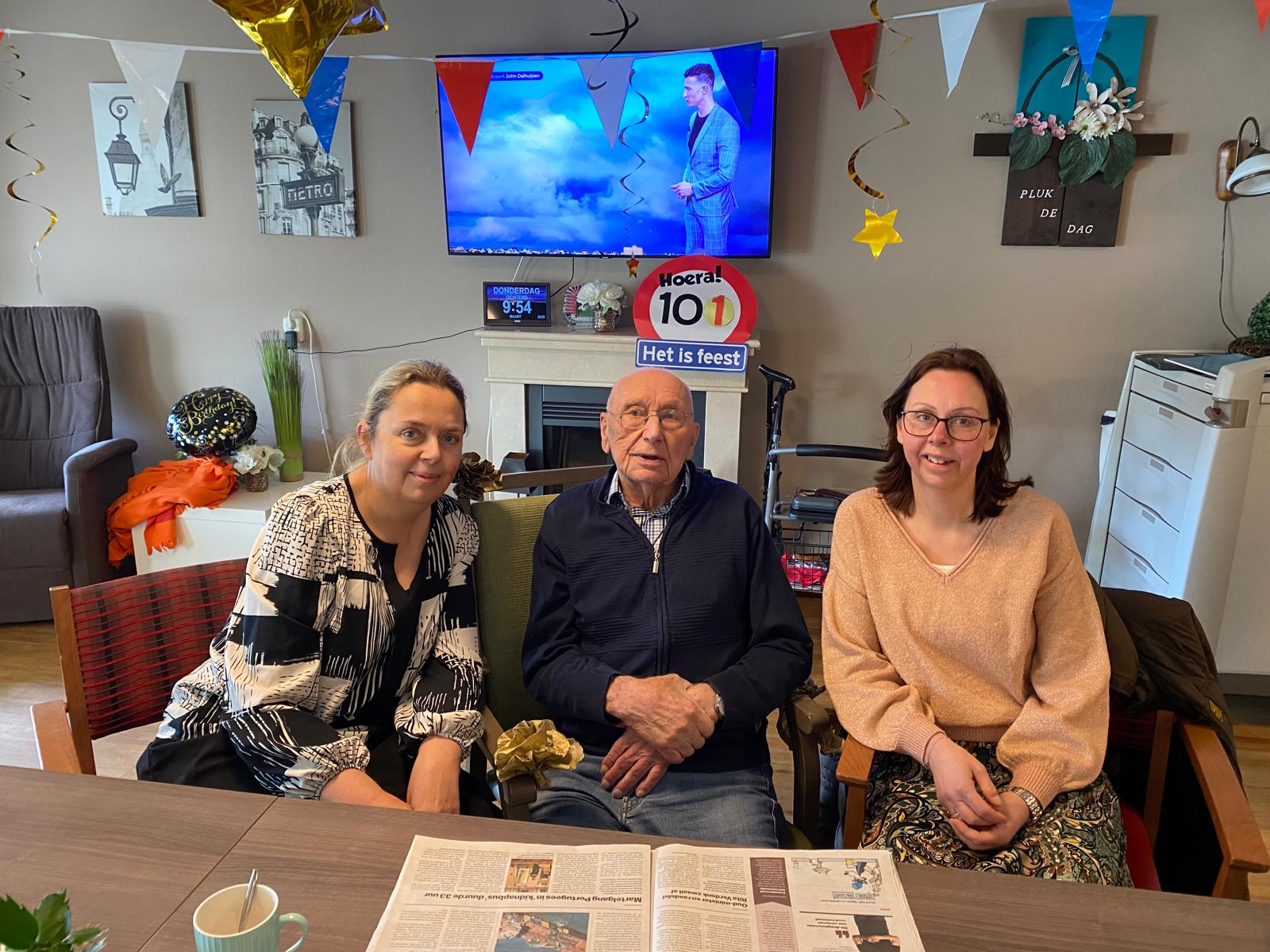 Gerrit-Jan Pleiter viert zijn 101e verjaardag - Hallo Losser